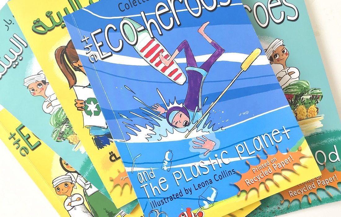 The Eco-Heroes book series, making young people Eco-Aware - Goumbook