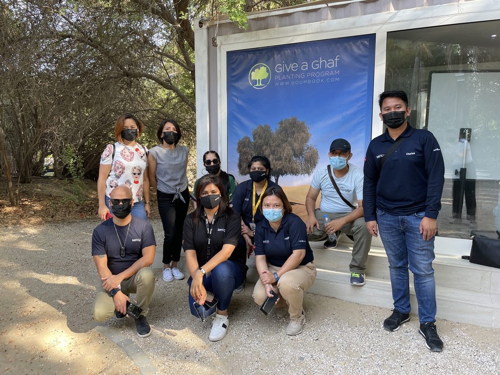 Serco sponsored 26 Ghaf Seeds on World Environment Day